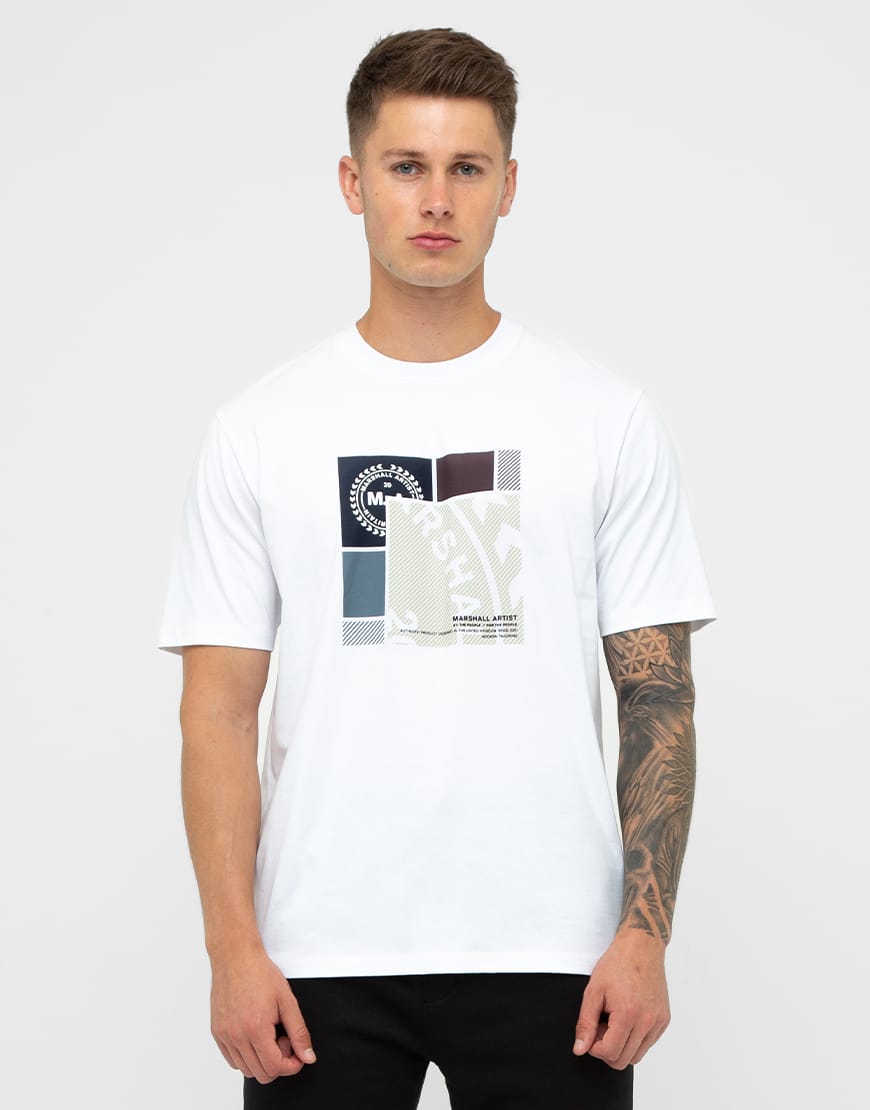 SHOP Pezzi T-shirt // White - Marshall Artist//